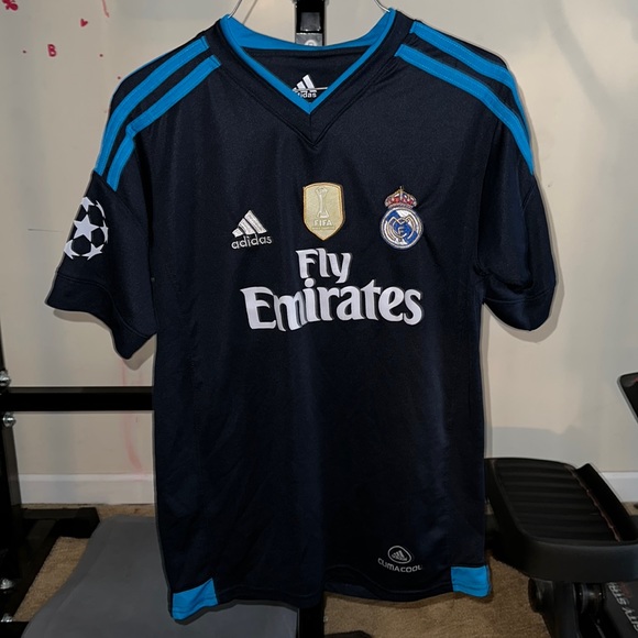 adidas | Shirts | Mens Real Madrid Replica Footballsoccer Jersey ...